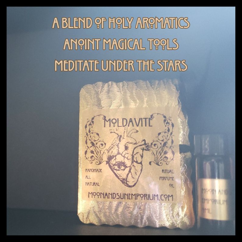 Moldavite Natural Botanical Perfume Oil – Moon And Sun Emporium